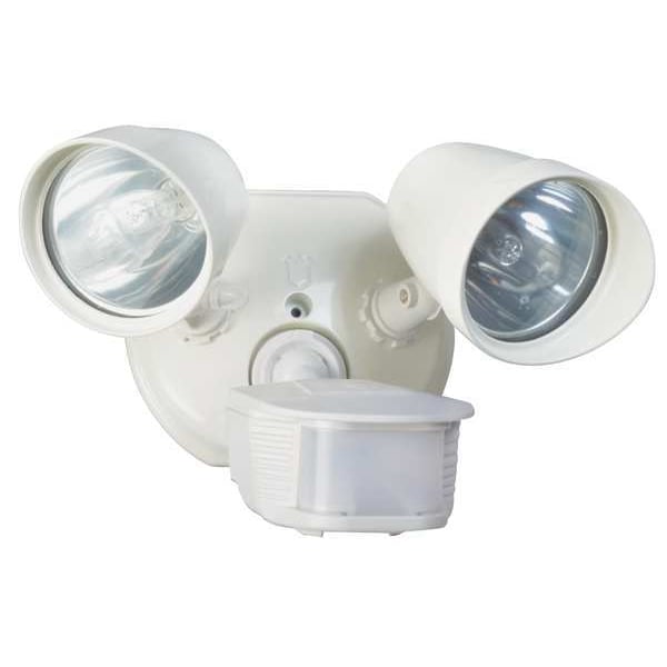 Designers Edge Motion Light, 180 Degree, 70 ft., Wht, 6in W L6010WH | Zoro