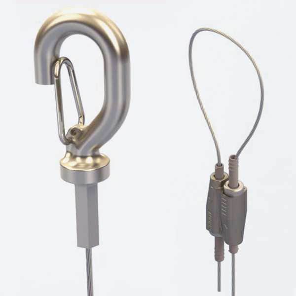 Nvent Caddy Speed Link, Wire/Fastener, 9.9ft Cable, PK2 SLK2L3R2 | Zoro