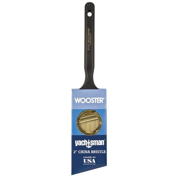 Wooster 2" Angle Sash Soft, White China Bristle, Paint Brush, Plastic ...