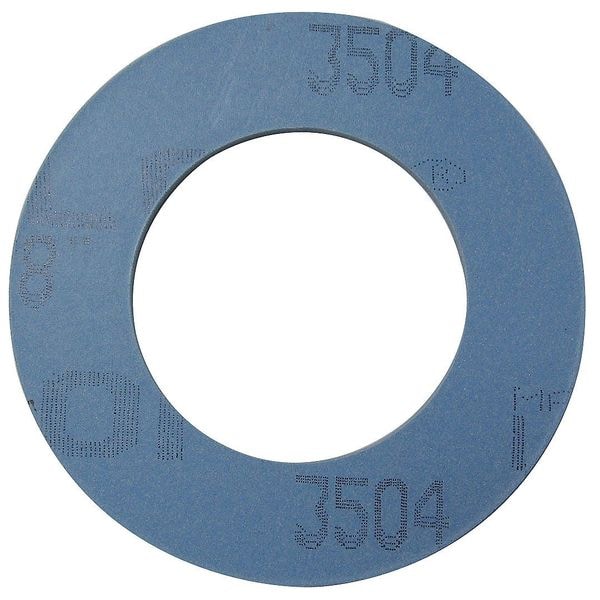 Garlock Flange Gasket, 2 in., 1/8 in., Blue, PTFE 3504RG-0150-125-0200 ...