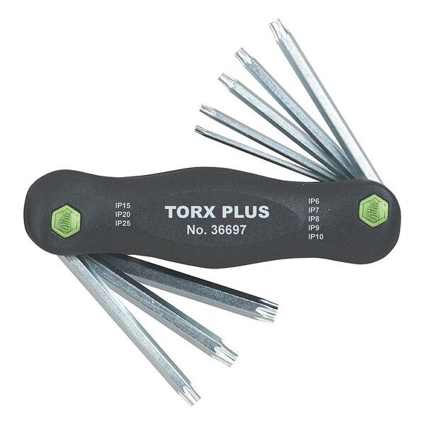 Wiha 8 Piece Torx Flag Handle, Torx Key Set 36697 | Zoro