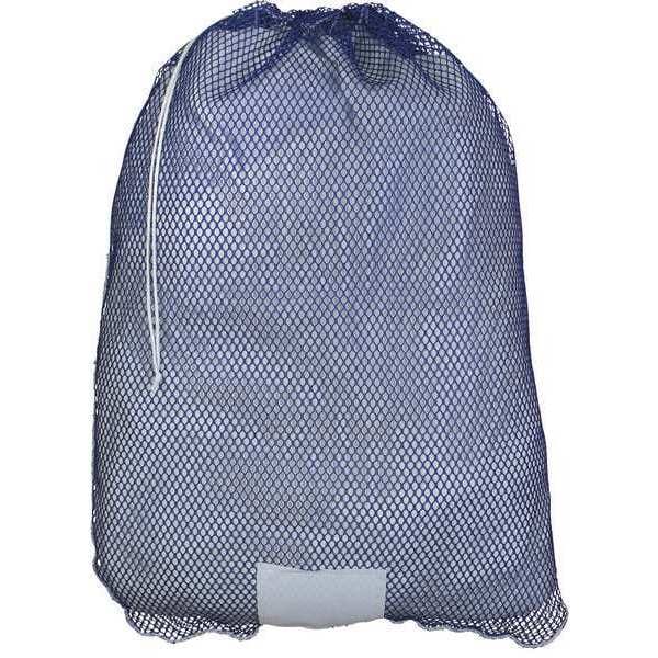 Zoro Select Drawstring, Polyester, Laundry Bag, Blue GP245111 | Zoro