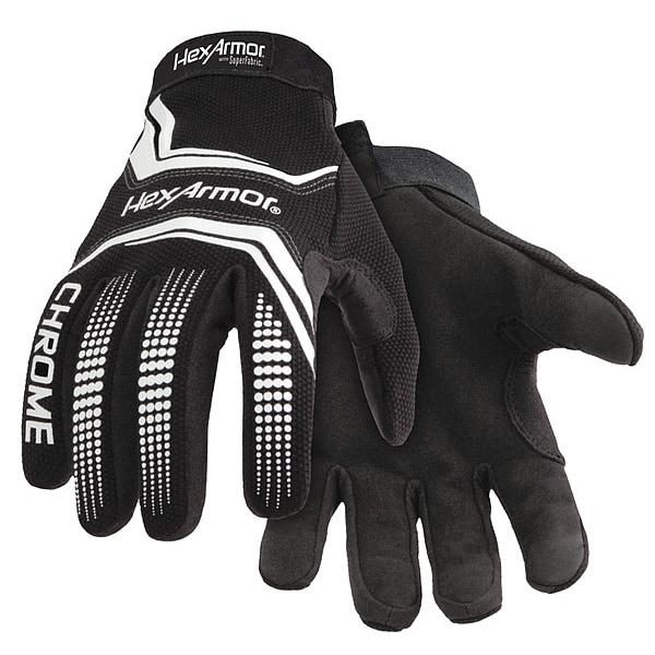 Hexarmor Cut Resistant Gloves, A8 Cut Level, Black, 3XL 4032-XXXL (12) | Zoro