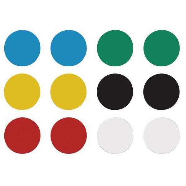 Magna Visual High Strength Magnets, PK12 HEM-12 | Zoro