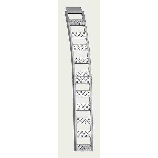 3M Folding Arch Ramp, 750 lb., PK2 1129200 | Zoro