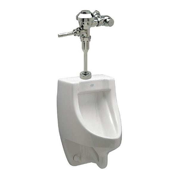 Zurn Washout Urinal, 0.125 gpf, Wall Mount Z5738.207.00 | Zoro