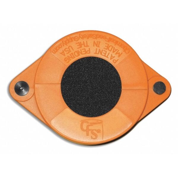 Chemical Feed Safety Supply Drum Clamp, Solid Lock-Out Tag-Out, Orng ...