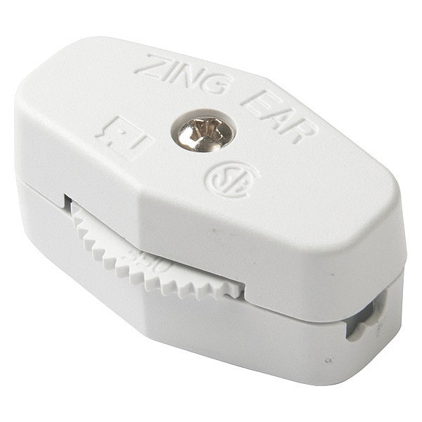 Gardner Bender SPST Cord Switch, White, 6A 125VAC GSW-72 | Zoro
