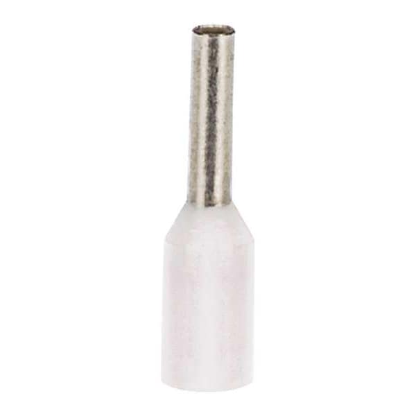 Panduit Ferrule, 20 AWG, PP, 3/8in., PK500 FSD75-6-D | Zoro