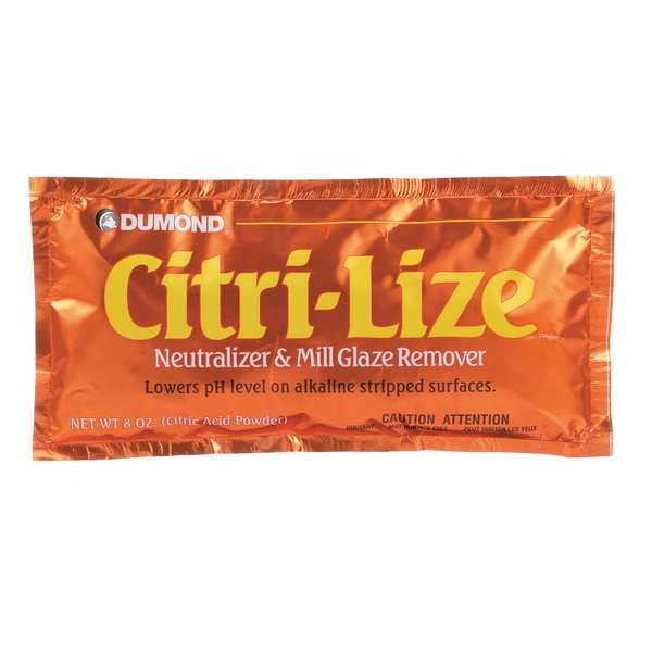 Dumond Citri-Lize Neutralizer and Mill Glaze Remover, 8 Ounce 2030 | Zoro