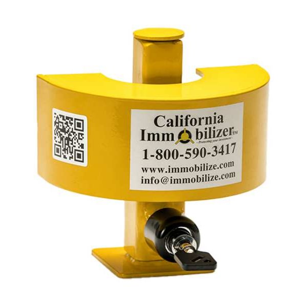 California Immobilizer Universal Coupler Lock, Yellow G00109 | Zoro