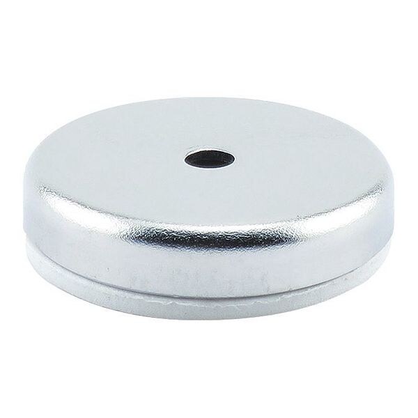 General Tools Shallow Pot Magnet, Ceramic, 12 lb. Pull 376A | Zoro