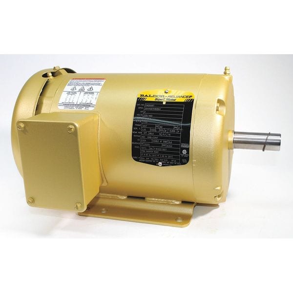 Baldor-Reliance Three-Phase General Purpose Motor, 2 HP, 145T Frame ...