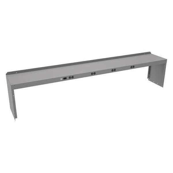 Tennsco Electronic Riser, 96in.Wx15in.D, 300 lb. REI-18-1596-WK-1 | Zoro