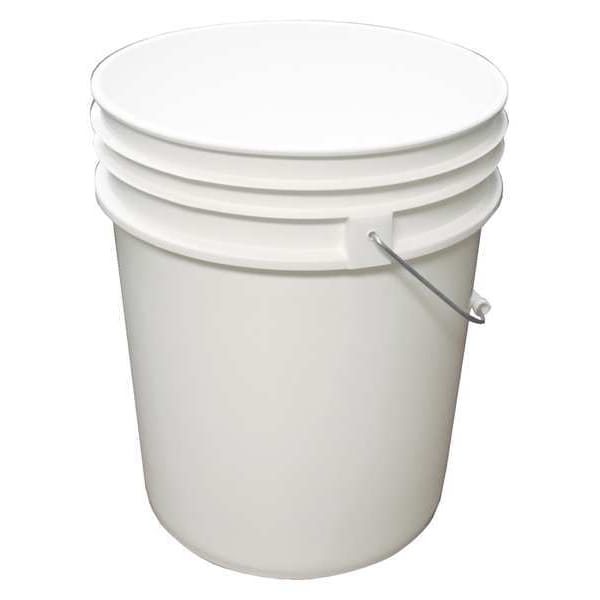 Impact Bucket,5 gal.,Plastic (5515p-91) | Zoro