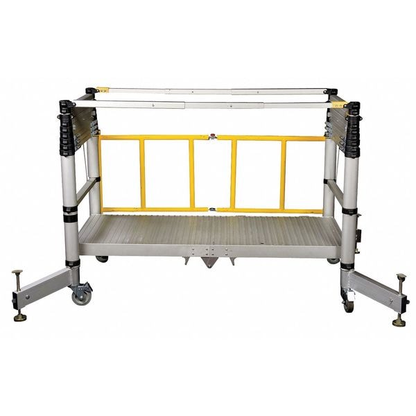 Easy Access Innovations Telescoping Scaffold Tower, 9-2/3 ft. Tasc ...