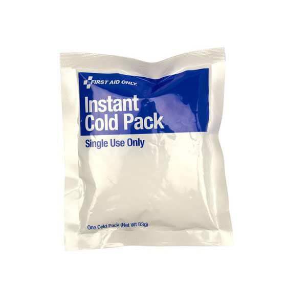 First Aid Only Instant Cold Pack, White, 6In. x 4-1/2In. (K2104) | Zoro