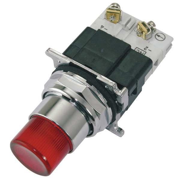Eaton Illuminated Push Button, 30mm, 1NO, Red 10250T75R | Zoro