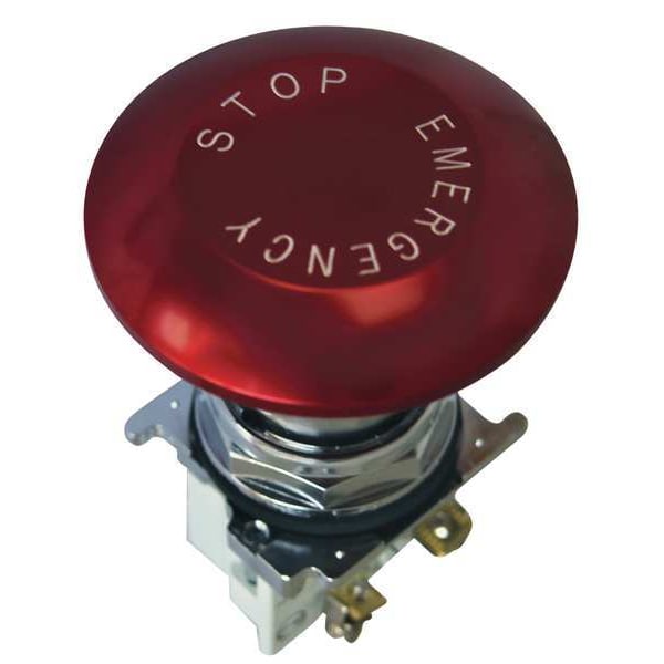 Eaton Cutler-Hammer Emergency Stop Push Button, Red 10250T5J63-71X | Zoro
