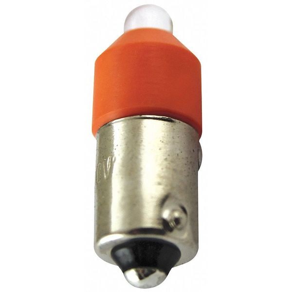 Eaton Miniature LED Bulb, 120 Volts, Orange E22LED120ON | Zoro