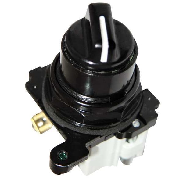 Eaton Non-Illum Selectr Swtch, 30mm, 2 Pos, Lever E34VFBK1-1X | Zoro