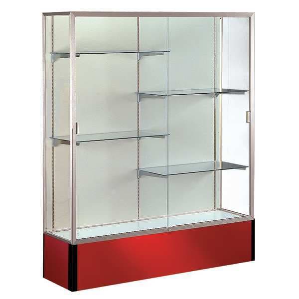 Waddell Display Floor Display Case Spirit Series 72"H x 48"L x 16"D ...