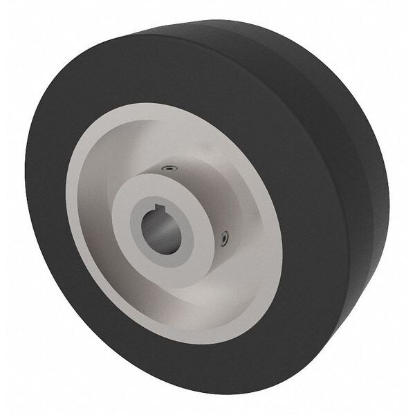 Caster Concepts Drive Wheels, 425, 2 in. W, Rubber 06200-70-12-KWBB | Zoro