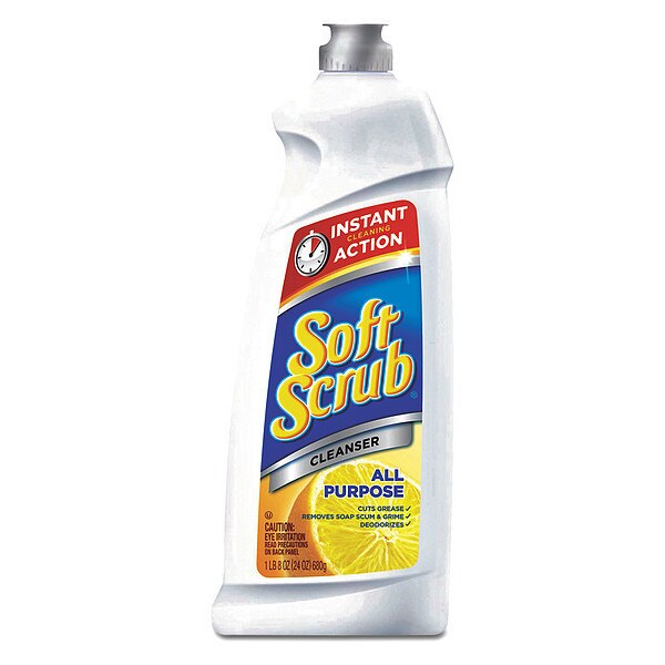Soft Scrub Cleaners and Detergents, 24 oz. Lemon, 9 PK DIA 00865 | Zoro