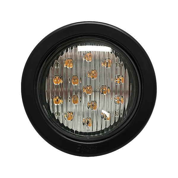 Ecco Warning Light, LED, Amber 3945C | Zoro