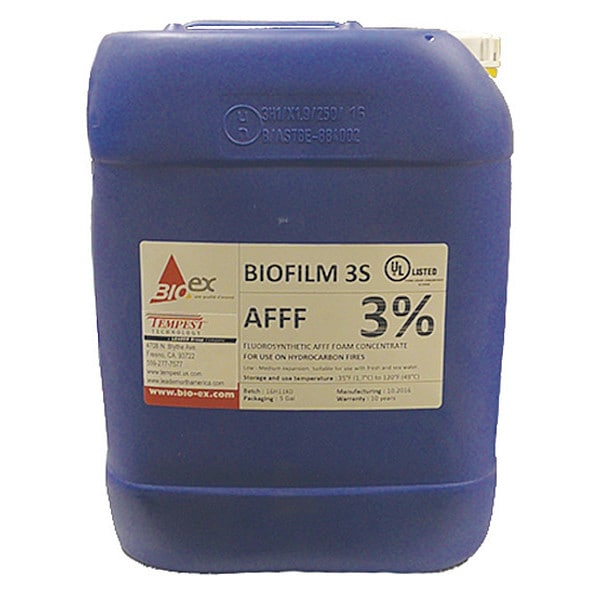 Bio-Ex Foam Concentrate, Class B, AFFF, 5 gal. F14.02.0015 | Zoro