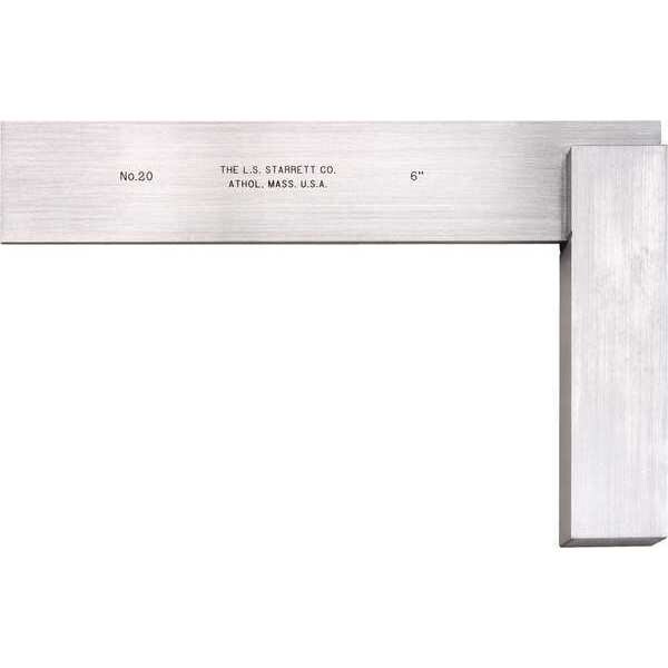 Starrett 3020-6 $159.55 Precision Steel Square, SS, 7 x 4 In | Zoro.com