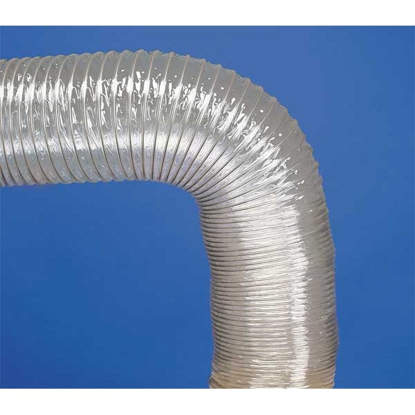 Hi-Tech Duravent Ducting Hose, 18 In. ID, 25 ft. L, PVC 2024-1800-2025 ...