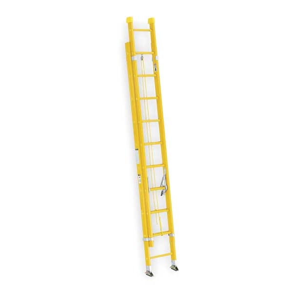 Werner 28 ft Fiberglass Extension Ladder, 300 lb Load Capacity 9528-2 ...