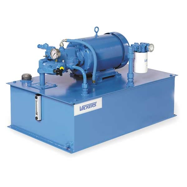 Vickers Power Unit, 10 hp, 460VAC, 1470 psi 3044402 | Zoro