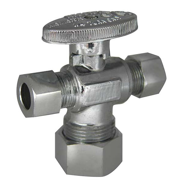 Kissler Water Supply Stop, Dual Outlet Valve AB88-9315 | Zoro
