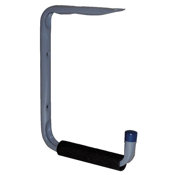 Zoro Select Foam Padded Steel Hook, Load Rated 4ERW7 | Zoro