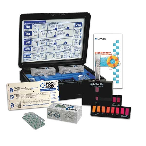 Lamotte Water Quality Testing Kit, Pool Manager 3368-01 | Zoro