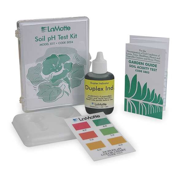Lamotte Soil pH Test Kit, pH Range 4.0 to 8.0 5024 | Zoro