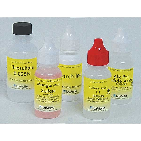 Lamotte Reagent Refill, Dissolved Oxygen, 0to10PPM R-5860 | Zoro