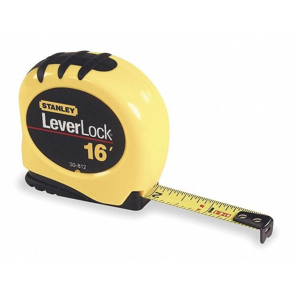 Stanley 16 ft. Tape Measure, 3/4" Blade 30-812 | Zoro