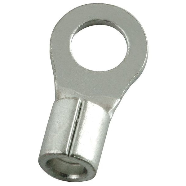 Power First Ring Terminal, #10 Stud Size, 10 AWG, 600 V, Bare Insulated ...