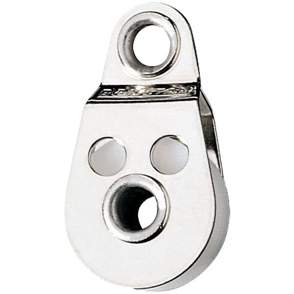 Ronstan Sgl Pulley, Ferrule Fixed Eye, 3/16In RF663 | Zoro