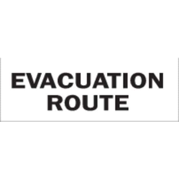 Brady Emergency Exit Sign, 6-1/2" Height, 14" Width, Fiberglass ...