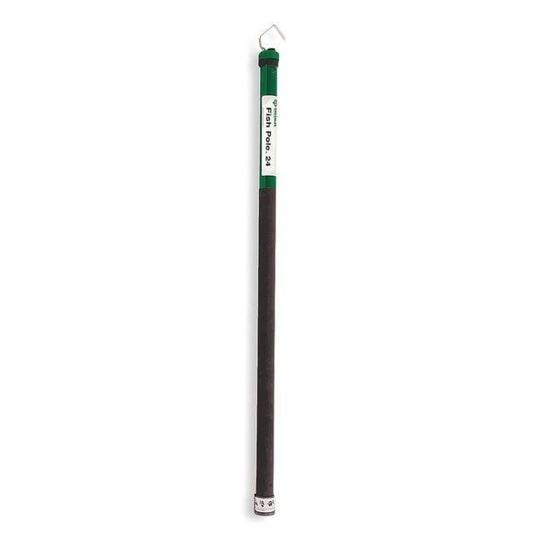 Greenlee Telescoping Fish Stick, 24 ft, Fiberglass FP24 | Zoro