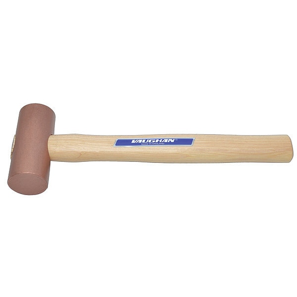 Vaughan Mallet, Copper, 24 oz., 11-1/2 In. L CM150 | Zoro