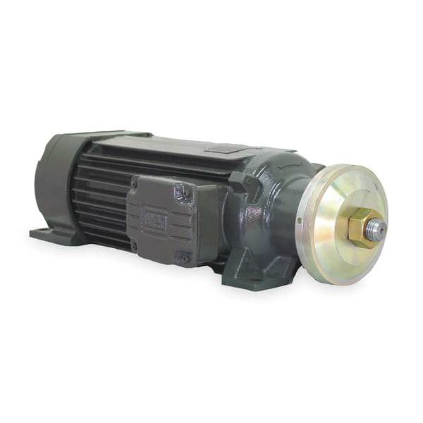 Weg Arbor Motor, 5 HP, 3470 RPM, 208-230/460V 00536ES3ESA80ML | Zoro