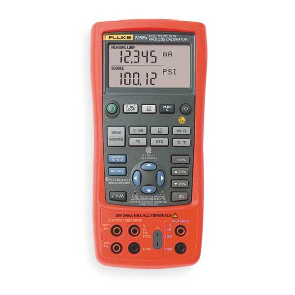 Fluke Calibrator, Intrinsically Safe FLUKE-725EX | Zoro