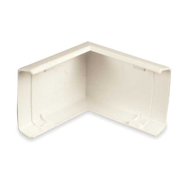 Legrand External Elbow, Ivory, PVC, Elbows 818 | Zoro