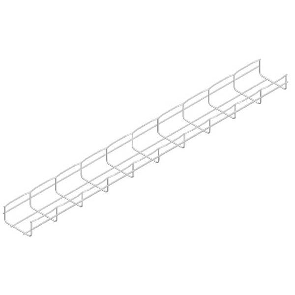 Cablofil Wire Mesh Cable Tray, 22 lb Capacity, Steel, Zinc Plated CF54 ...