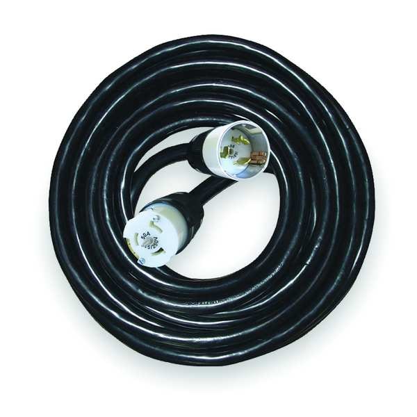 Power First Power Cord, 50A, CS6365, 3P, 4 Wire, 125/250V 4HDX3 | Zoro